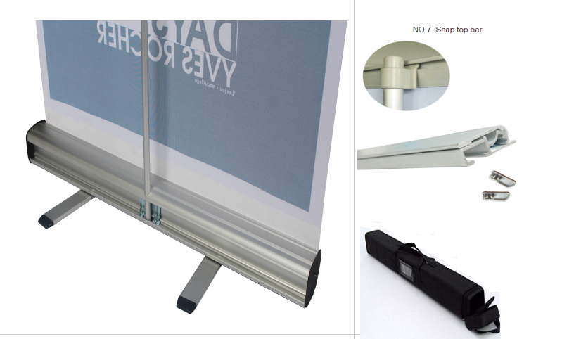 Rollup Stand | Rollup Banner Silver Single Bag | Banner Printing