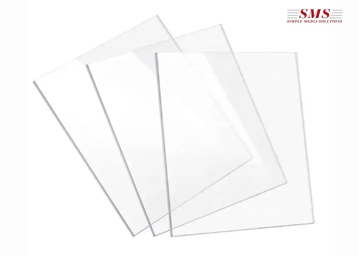 Clear Cast Acrylic Sheet 2.8mm | 1220 x 2440 | Transparent & Versatile