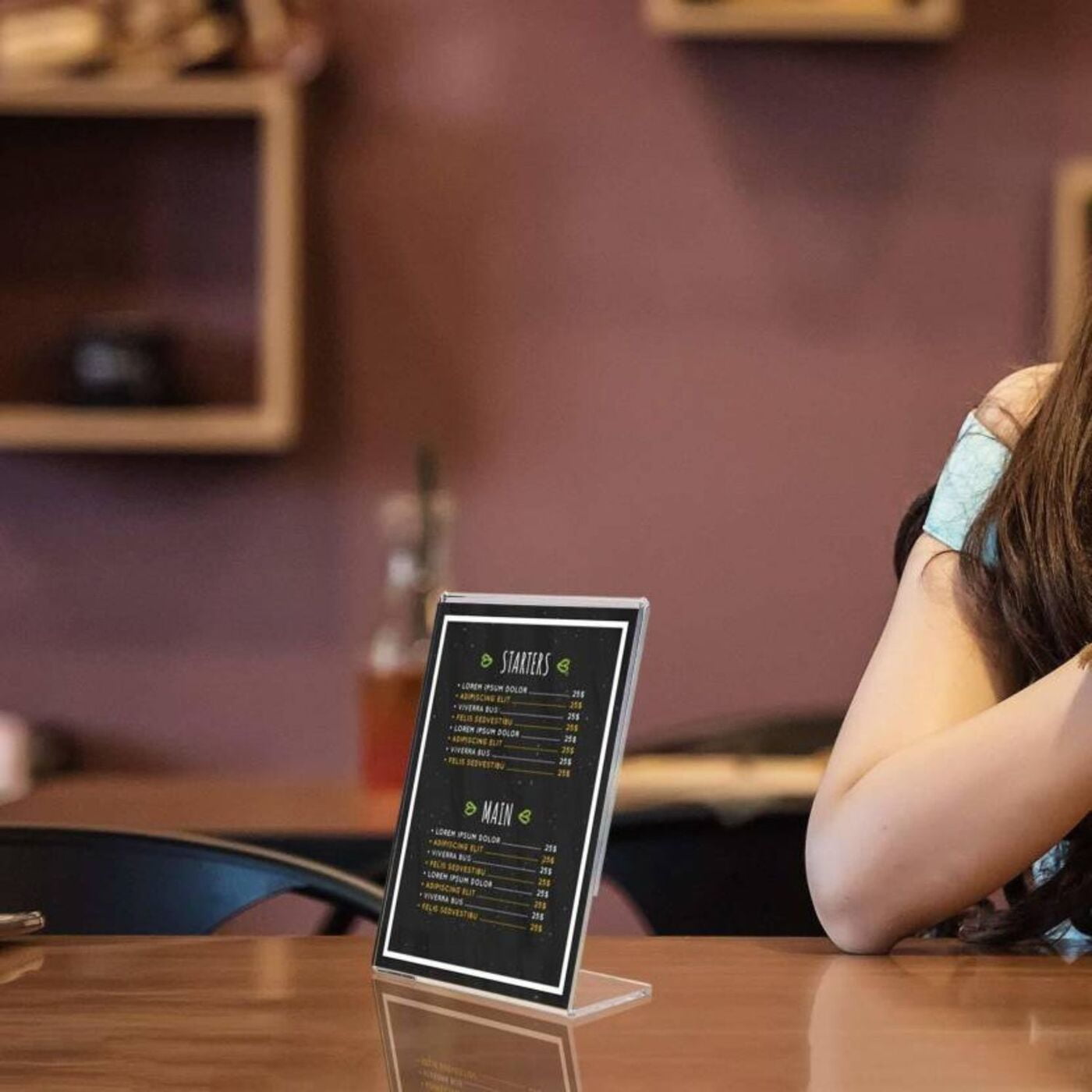 A4 & A3 Acrylic stand | Counter Stand Buy Online