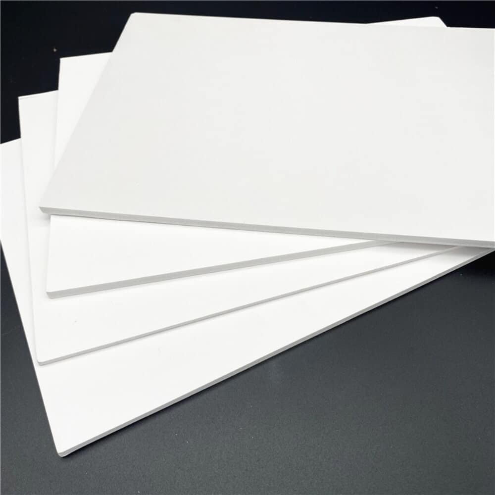 High-Quality White PVC Sheets Forex - 3mm Thickness 4 x 8